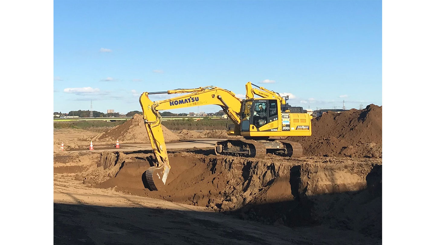 茨城県 菅原建設(株) 様｜ICTソリューション｜コマツカスタマーサポート株式会社